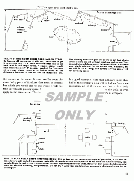 Scene Design - For Stage Plays In high schools , junior high schools ...
